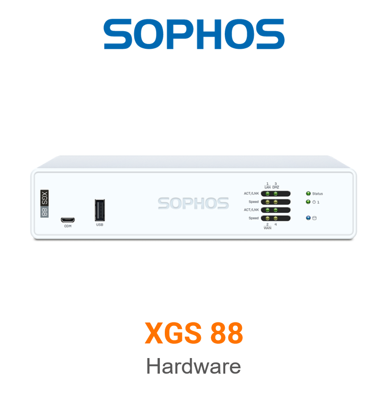 XGS 88 Security Appliance (XG88ZZ00ZZPCEU) | EnBITCon systemhouse